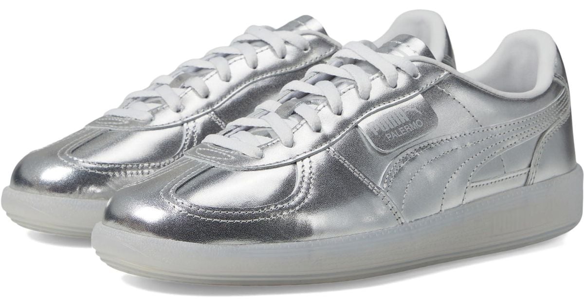 PUMA Palermo Chrome in Metallic | Lyst