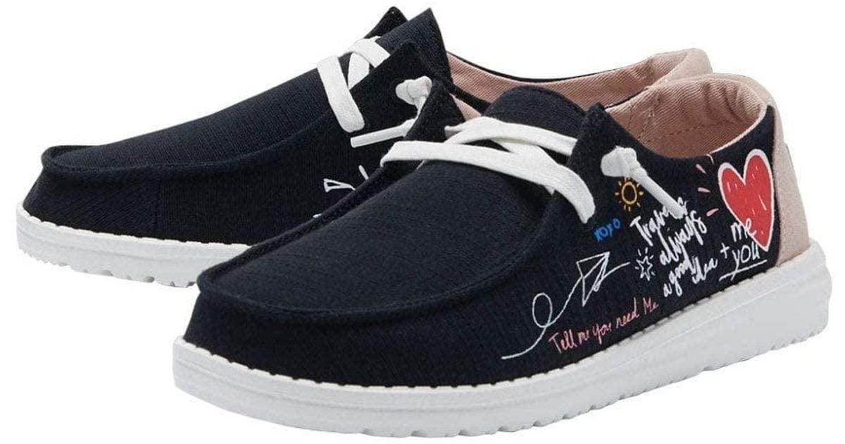 Heydude Wendy Doodle In Blue Lyst