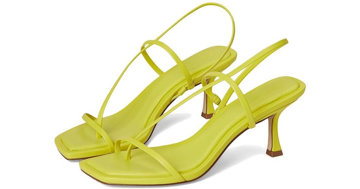 Steve Madden Locke Sandals in Yellow | Lyst