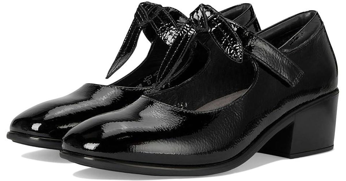 Naot Nobility ( Crinkle Patent Leather) High Heels in Black | Lyst