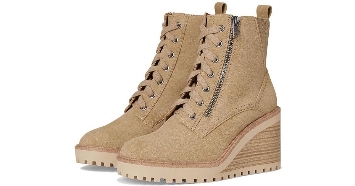 MIA Boots, Leather in Natural | Lyst