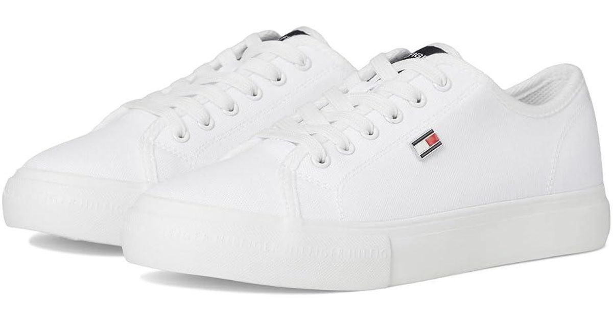 Tommy Hilfiger Aressa Shoes in White | Lyst