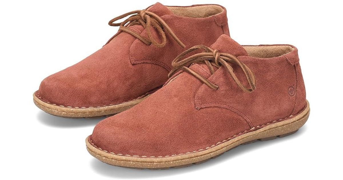 Born Nuala Ii (Rust) Flat Shoes in Red | Lyst