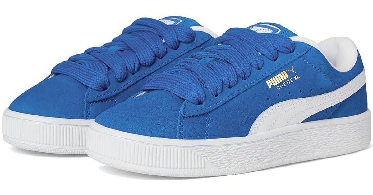 PUMA Suede Xl (Big Kid) Boots Team Royal in Blue | Lyst