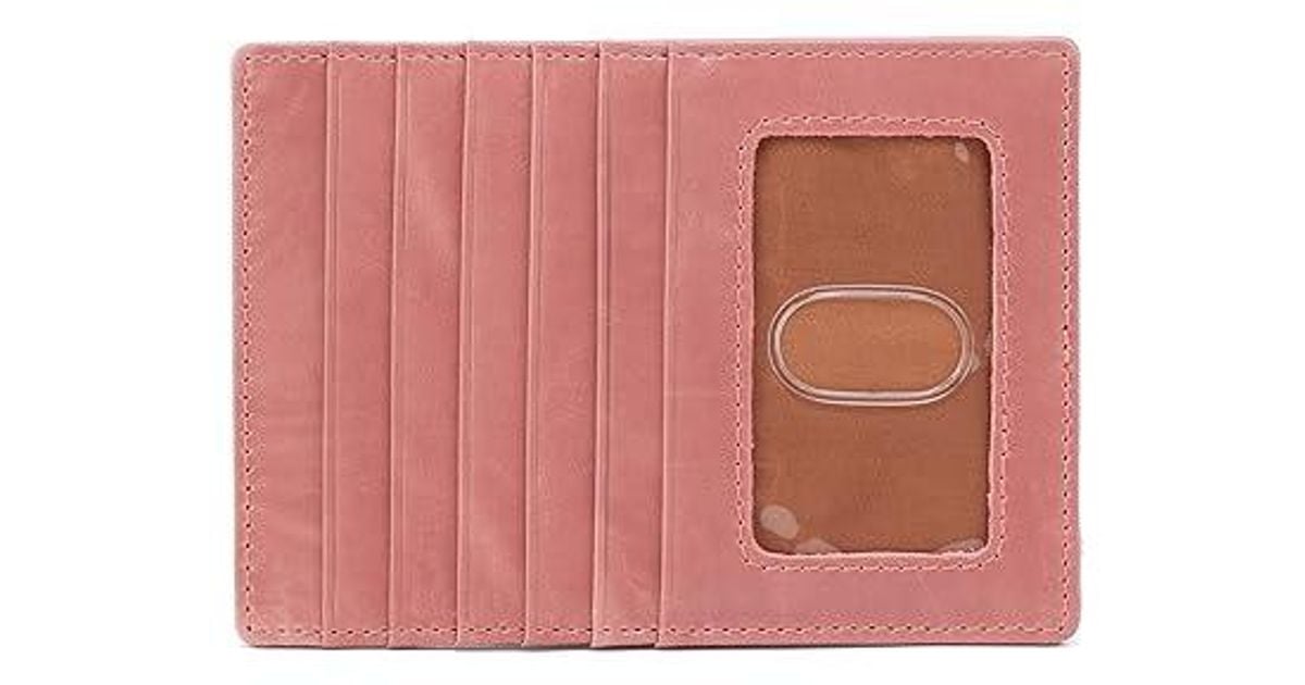 Hobo International Euro Slide Card Case Bags, Leather in White | Lyst