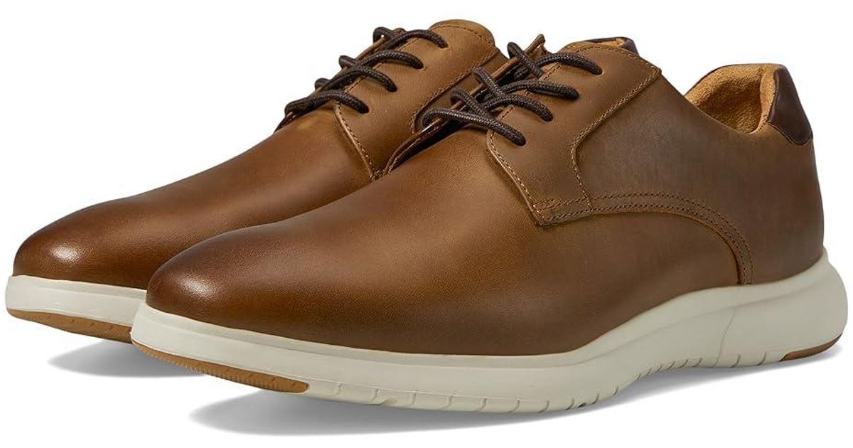 Florsheim Dash Plain Toe Oxford ( Crazy Horse) Lace Up Wing Tip Shoes ...