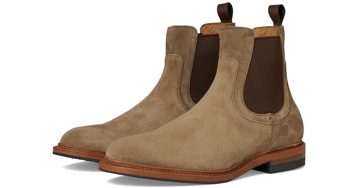 Allen Edmonds Tanner (Light Suede) Boots in Brown for Men | Lyst