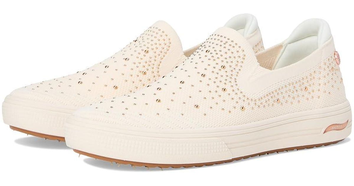 Skechers Martha Stewart:Arch Fit Arcade Shoes 8.5 B in White | Lyst