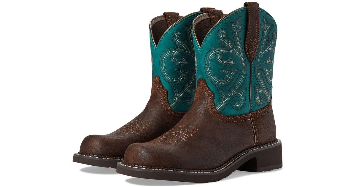 Ariat Fatbaby Heritage Western Boot in Green | Lyst