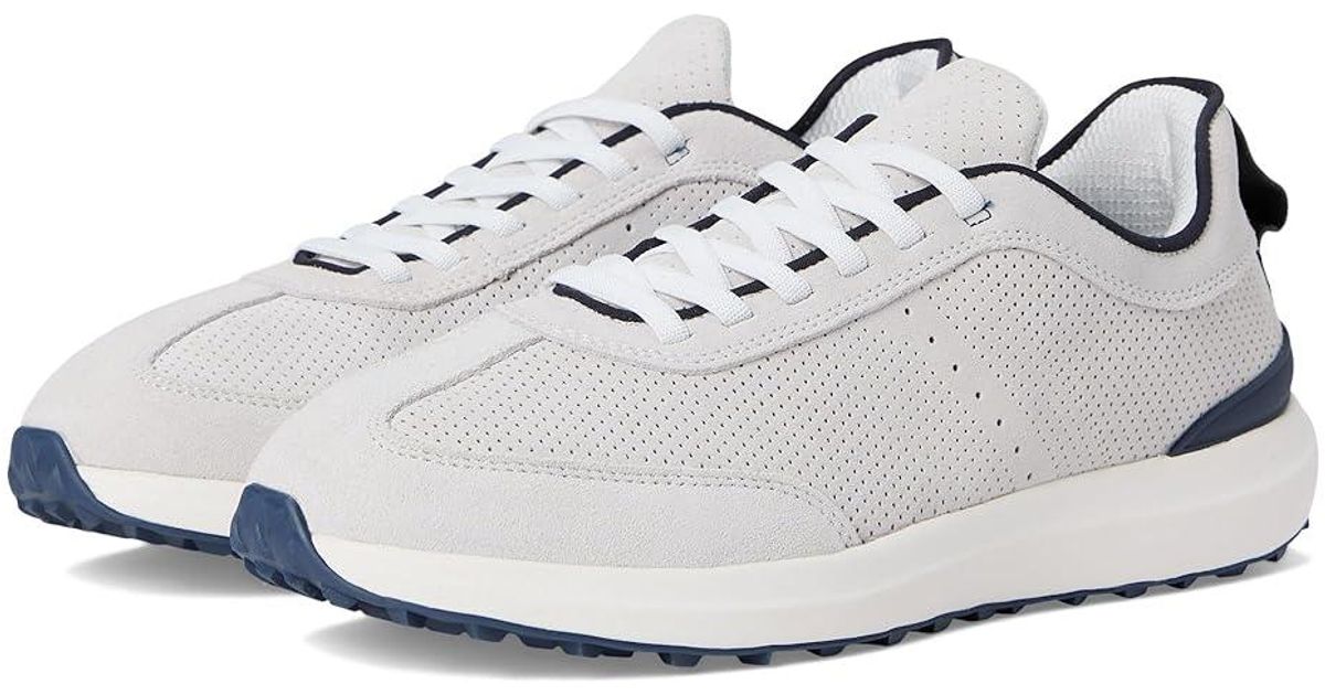 Johnnie-o Suede Range Runner Lace-Up Boots in White for Men | Lyst