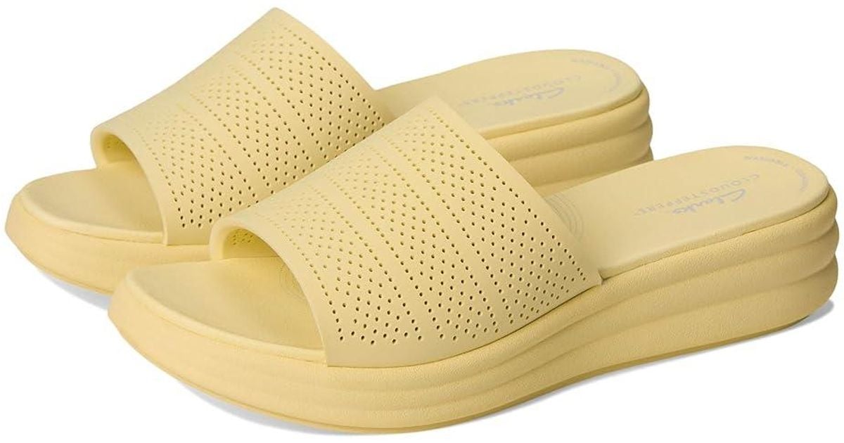 Clarks Drift Twist Sandals 10 B in White | Lyst