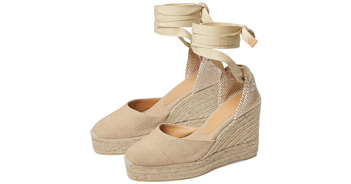 Castañer Carina 80 (Sand) Sandals in Natural | Lyst