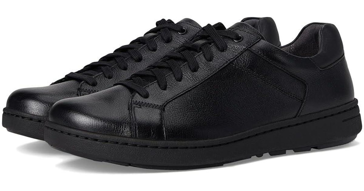 Dansko Timothy Lace Up Wing Tip Shoes, Leather/Rubber in Black for Men ...