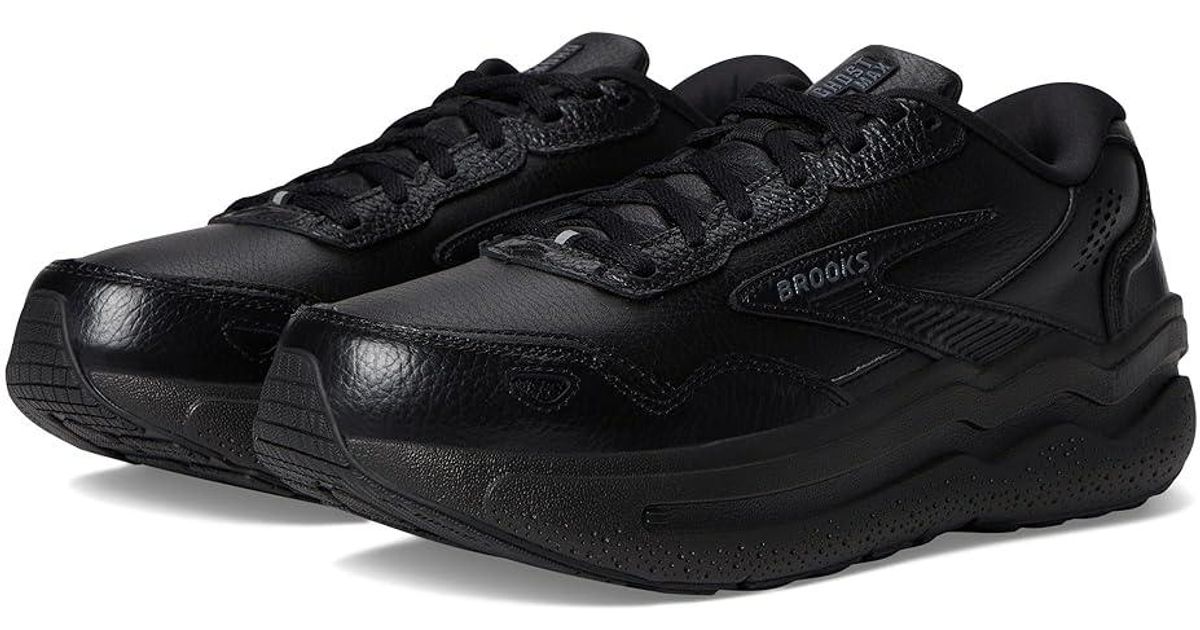Brooks Ghost Max Leather Walking Shoes/ 6.5 B in Black | Lyst