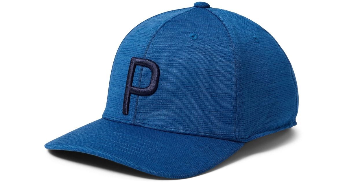 PUMA P Cap in Blue for Men | Lyst