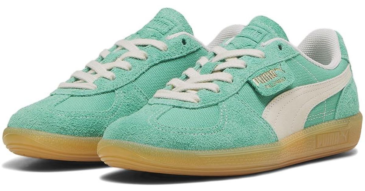 PUMA Palermo Vintage (Jade Frost/Frosted Ivory/Gum) Lace Up Casual ...