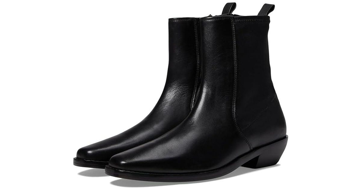 Madewell Idris Ankle Boot (True) Boots in Black | Lyst