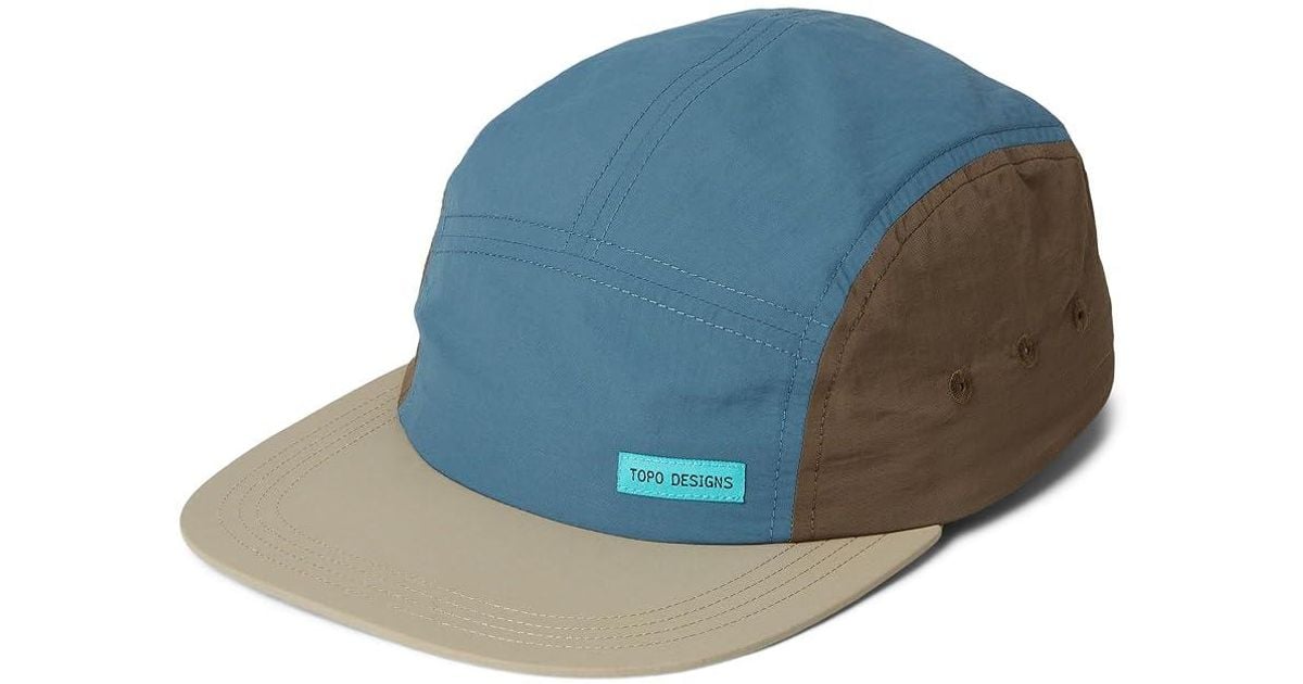 Topo Nylon Camp Hat Caps in Blue | Lyst
