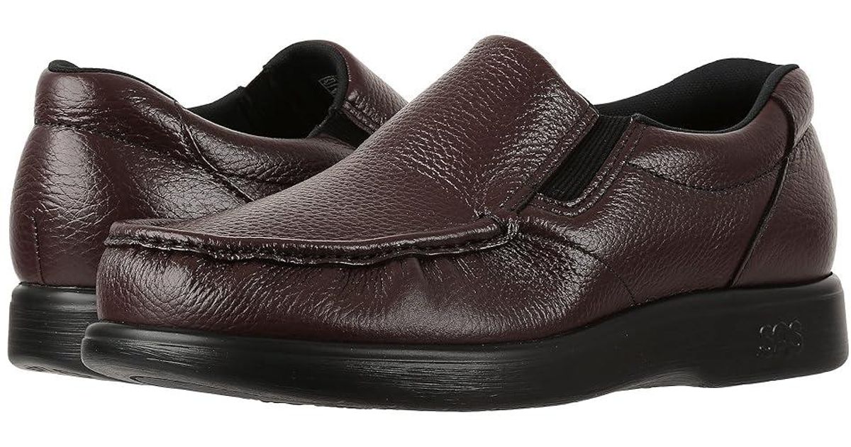 SAS Side Gore (Cordovan) Shoes in Black for Men | Lyst