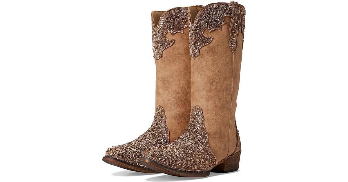 Roper Riley Jewells Cowboy Boots 7 B in Brown | Lyst