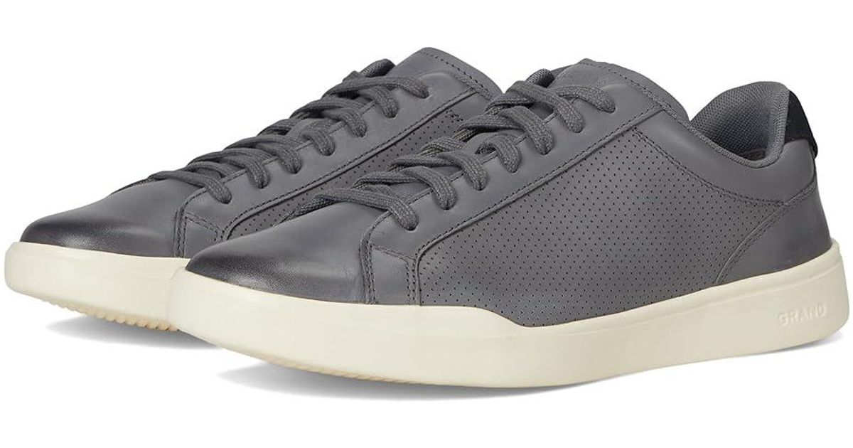 Cole Haan Grand Crosscourt Modern Perforated Lace To Toe Sneakers Shoes ...