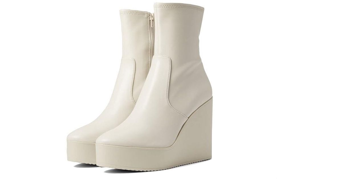 Steve Madden Witness Wedge Bootie () Boots in Black | Lyst