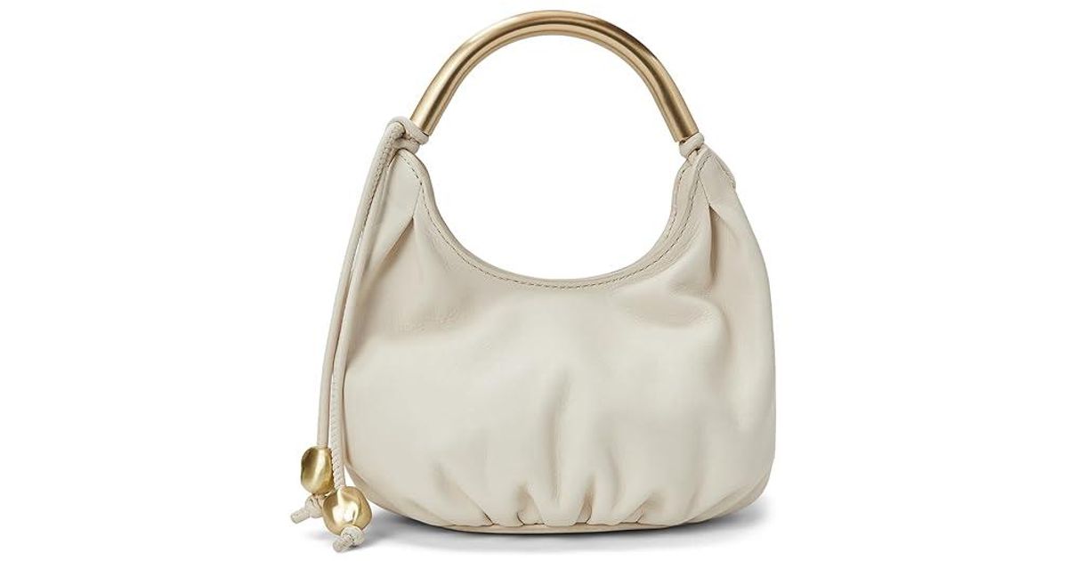Madewell Sm Pouchette Handbags, Leather in White | Lyst