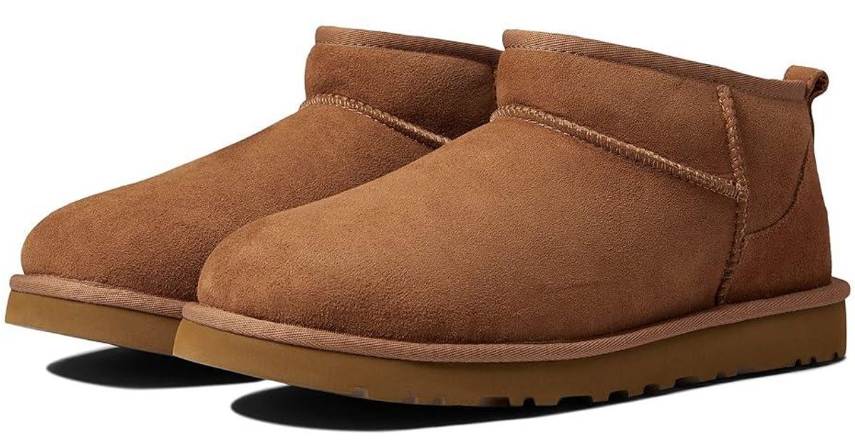 UGG Classic Ultra Mini Shoes 15 D in Brown for Men | Lyst