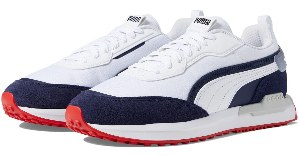 PUMA Leather City Rider Gradient in Blue for Men | Lyst