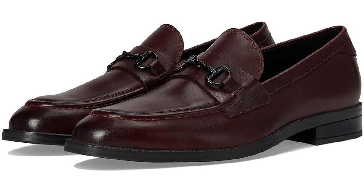 Cole Haan Modern Essentials Bit Loafer Shoes Bloodstone/ 9.5 D in Brown ...