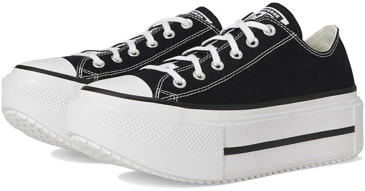 Converse Chuck Taylor All Star Lift Double Stack Lace-Up Boots/ 8.5 in ...