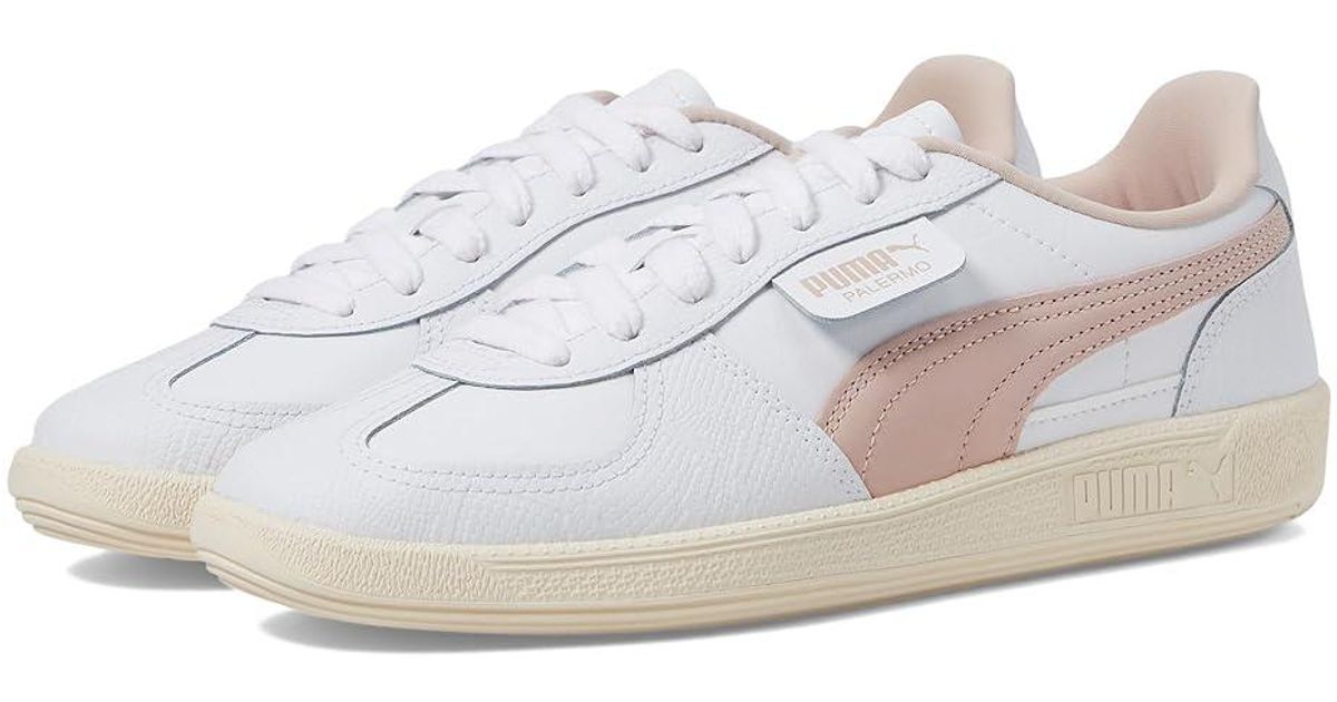 PUMA Palermo Formstrip Shoes /Sugared Almond 9 B in White | Lyst