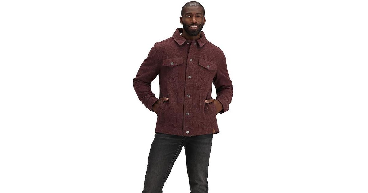 Obermeyer Founder Jacket (Huckleberry) Clothing in Red for Men | Lyst