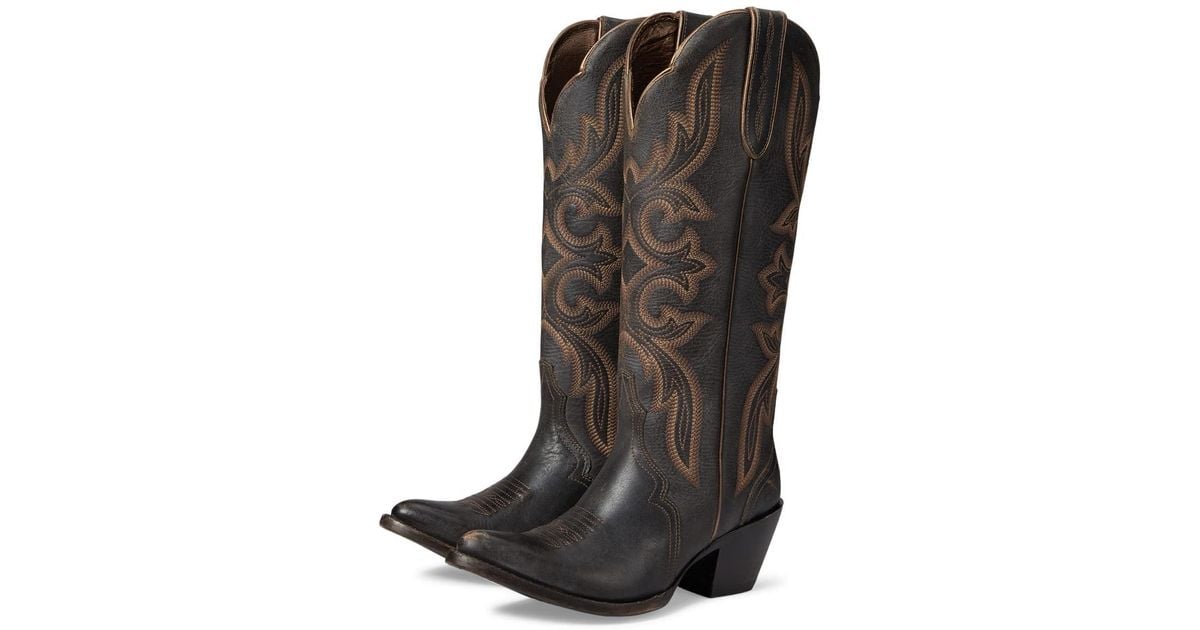 Ariat Belinda Stretchfit Western Boot in Black | Lyst