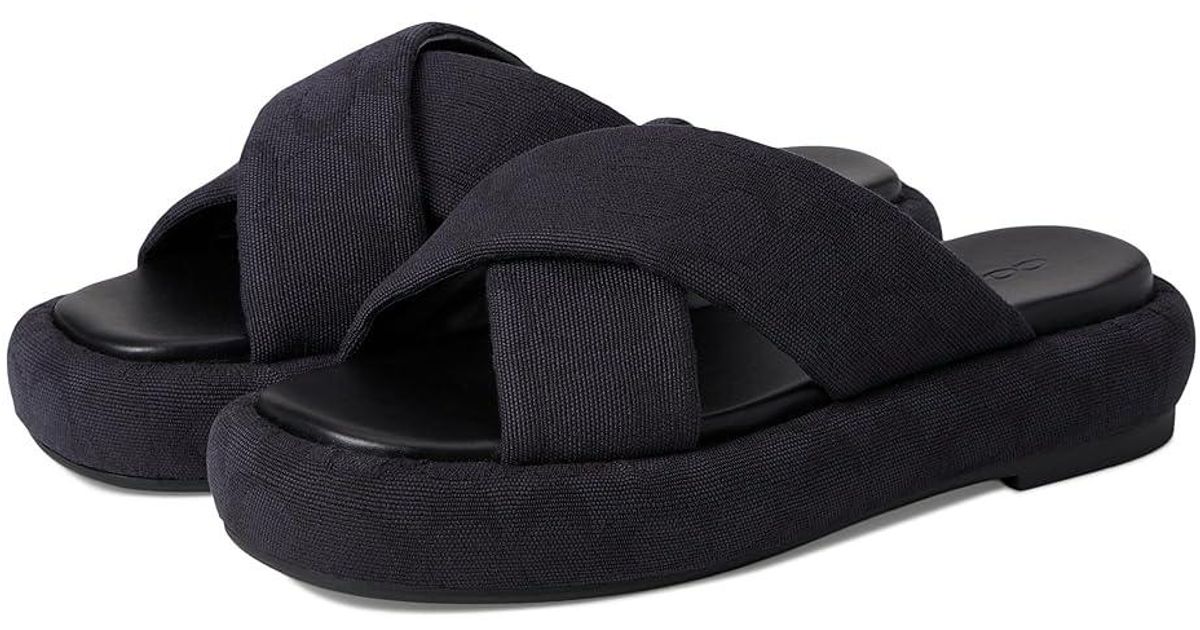 COACH Penelope Signature C Sandals Dress Sandals, Synthetic in Black | Lyst