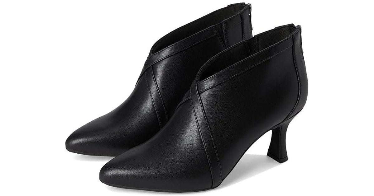 Clarks Kataleyna Sol ( Leather) High Heels in Black | Lyst