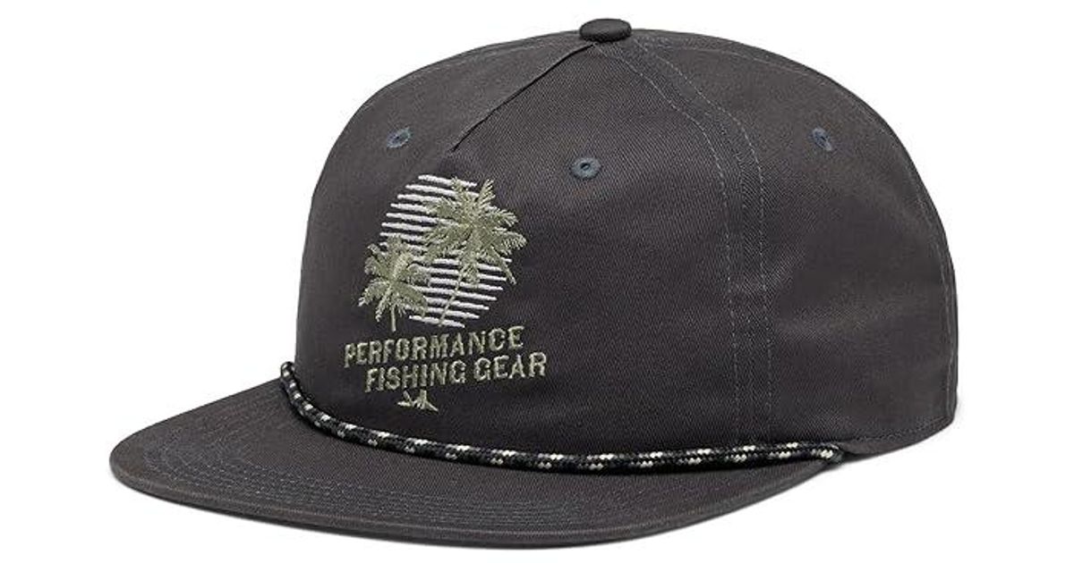 Columbia Pfg Back Tack Snapback (Shark/Pfg Palms) Caps in Black | Lyst