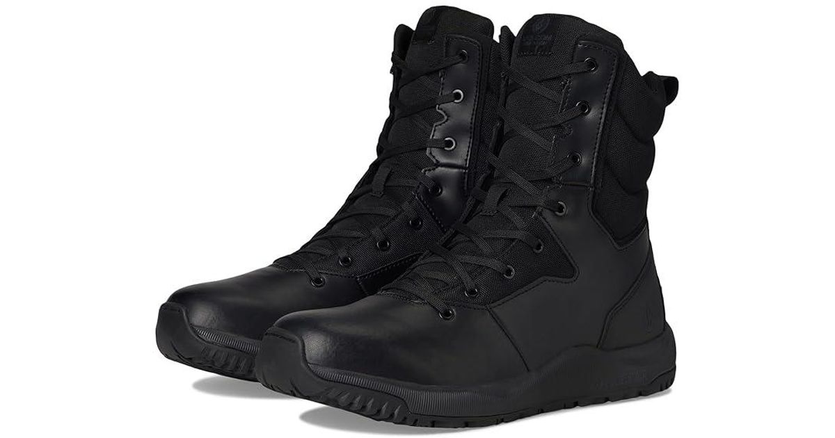 Volcom Street Shield 8 Tactical Boots With Side Zipper Cowboy Boots ...