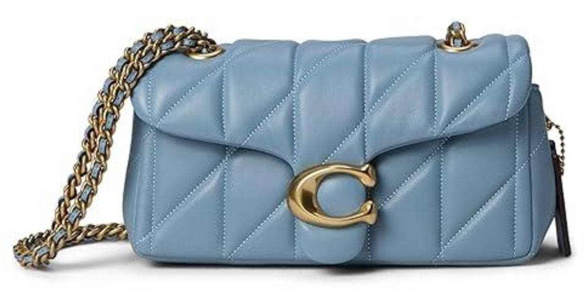 COACH Quilted Tabby Shoulder Bag 20 With Chain Shoulder Handbags ...
