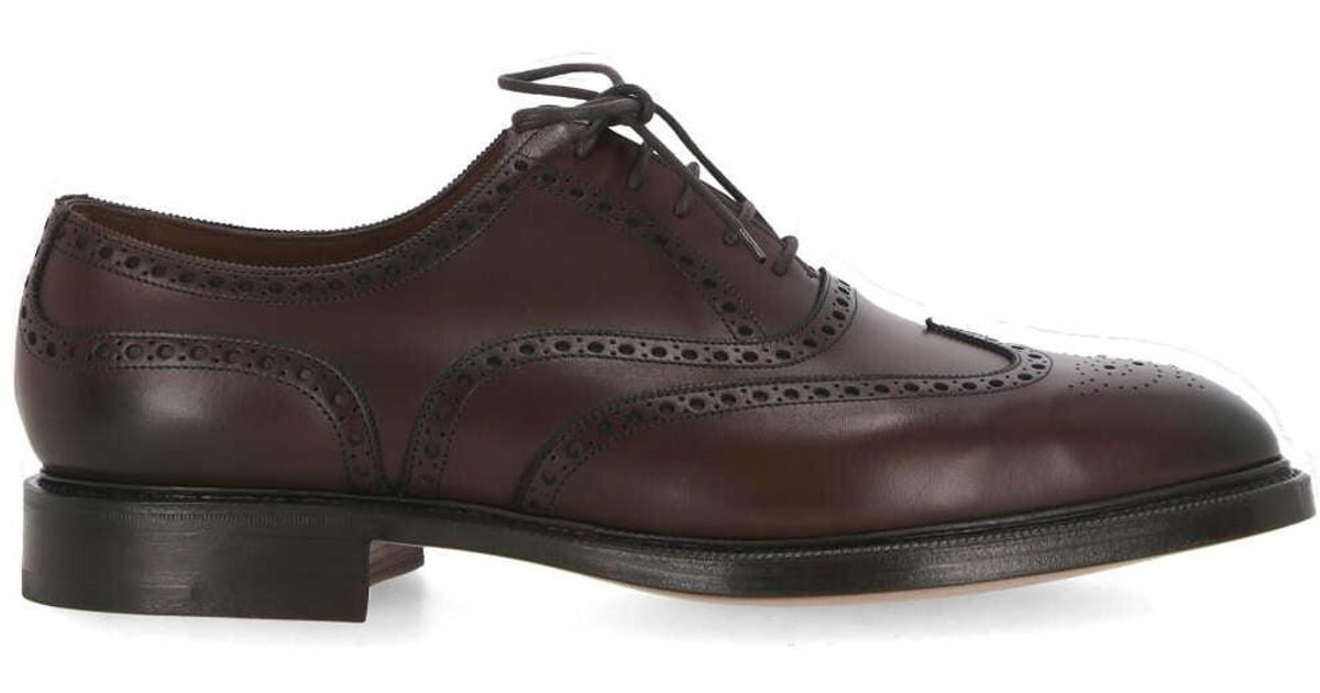 Edward Green Lace-Up in Brown for Men | Lyst