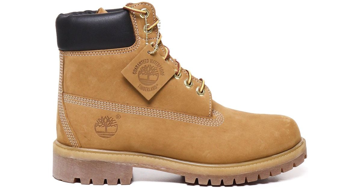 Timberland Premium Lace-Up Boots in Natural for Men | Lyst