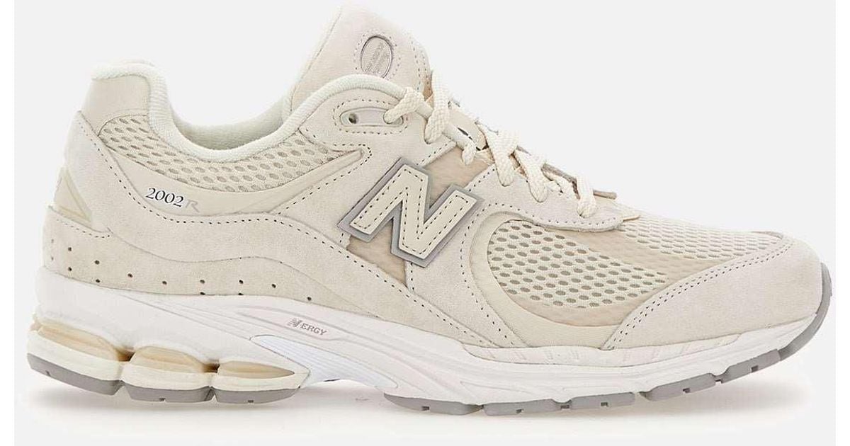New Balance Cream Suede Sneakers in White | Lyst