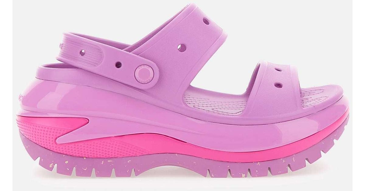Crocs™ Intense Foam Sandal With Textured Details in Pink | Lyst