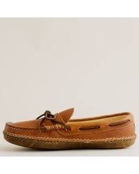 J.Crew Mens Quoddy® Grizzly Moccasins in Brown for Men - Lyst