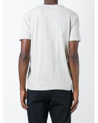 YMC Monster Print T-shirt in Grey (Gray) for Men - Lyst