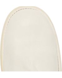Guidi Leather Chelsea Boots in White for Men - Lyst