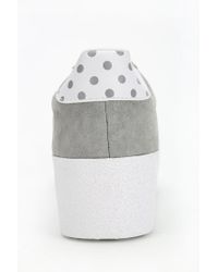 adidas Gazelle Platform Sneaker in Grey (Gray) - Lyst