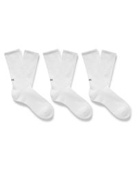 WTAPS Skivvies Three-pack Cotton-blend Socks in White for Men - Lyst
