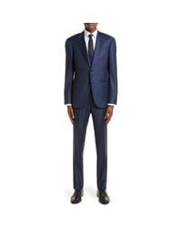 Emporio Armani David Line Suit in Black for Men Lyst