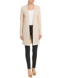 Sail To Sable Cashmere Cardigan in Beige (Natural) - Lyst